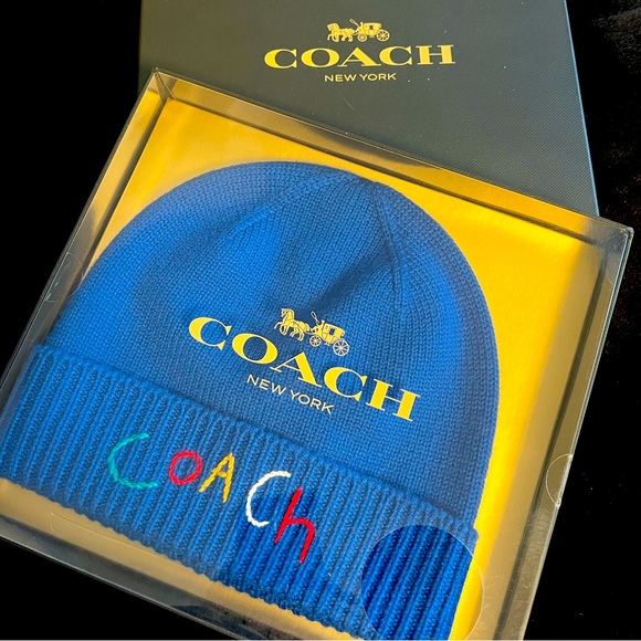 Coach | Accessories | Coach Hat Blue Color | Poshmark